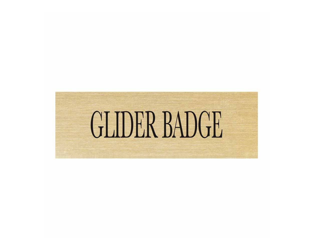 Glider Badge (Army) ID Plate