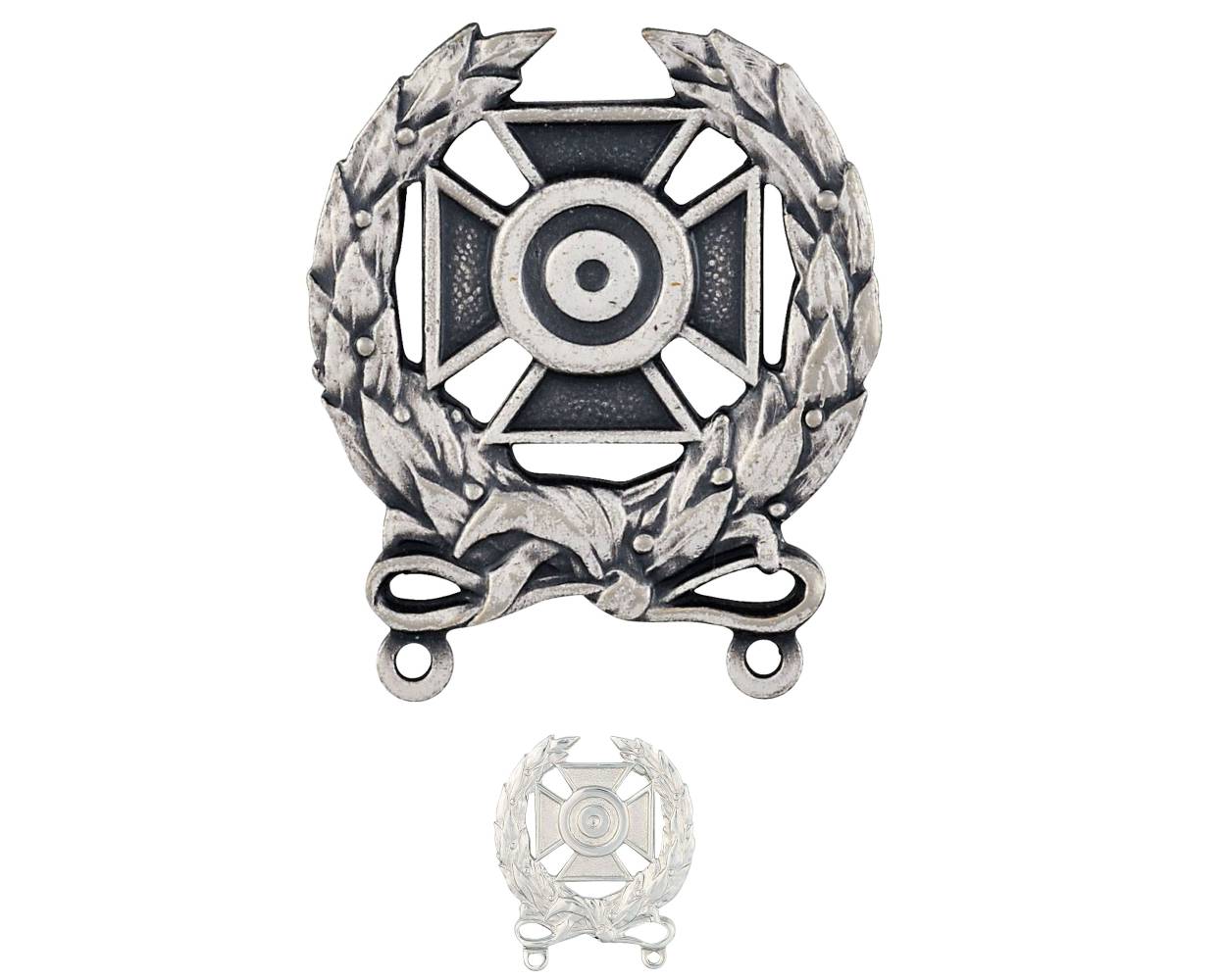 Army Expert Marksman Shooting Qualification Badge – Full Size Silver ...