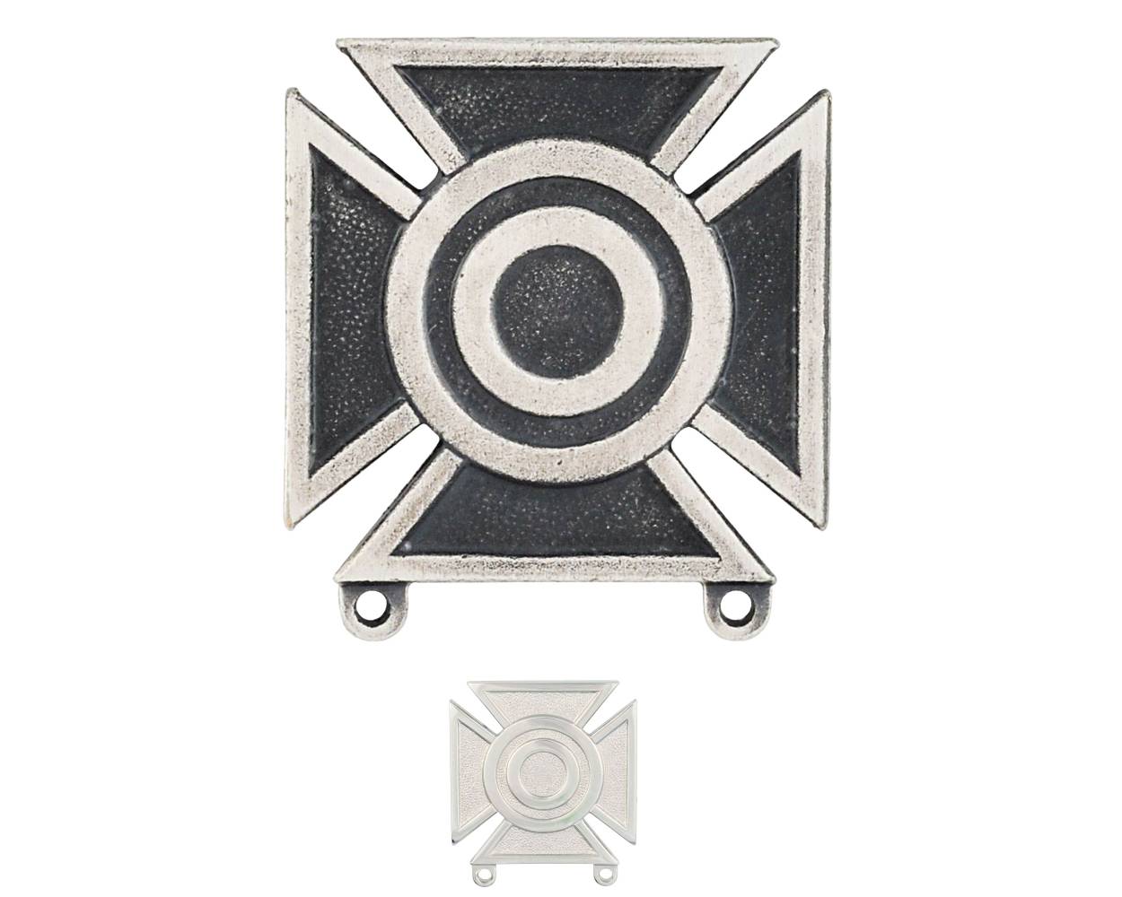 Army Sharpshooter Weapons Qualification Badge – Full Size Silver Oxide ...