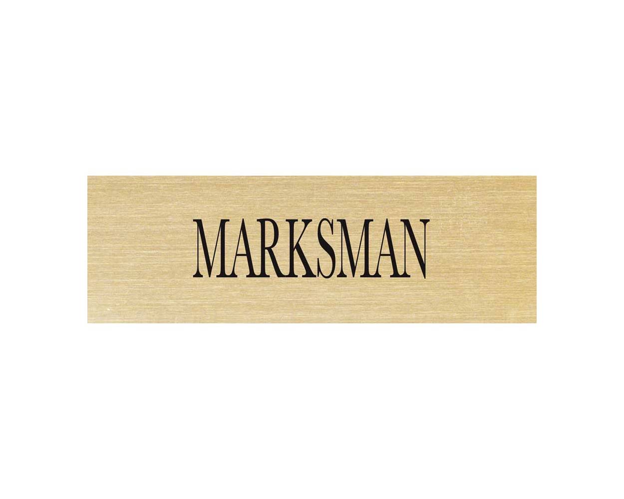 Marksman Badge (Army) ID Plate