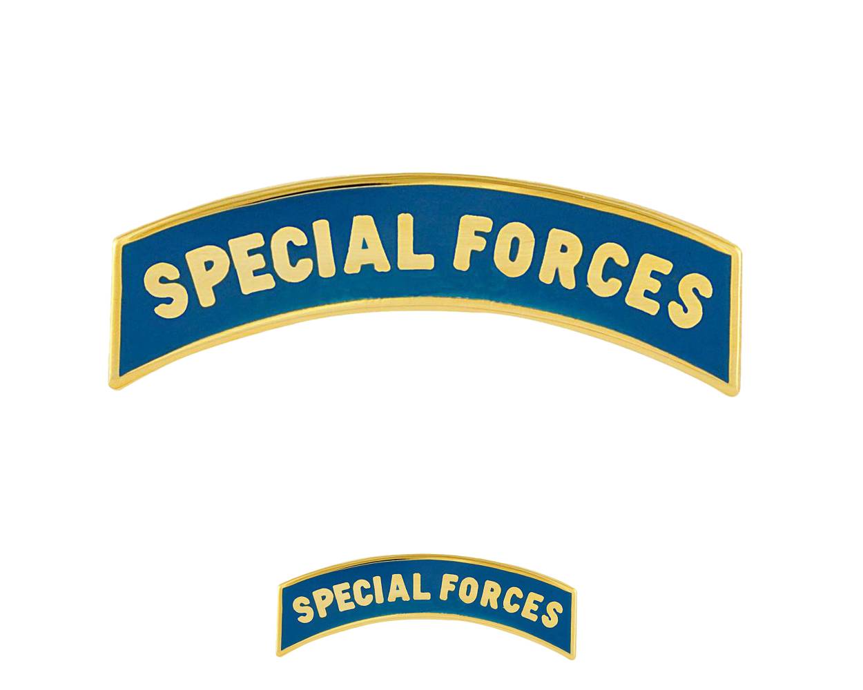 Army Special Forces Tab Badge | Full Size & Miniature Gold Finish ...