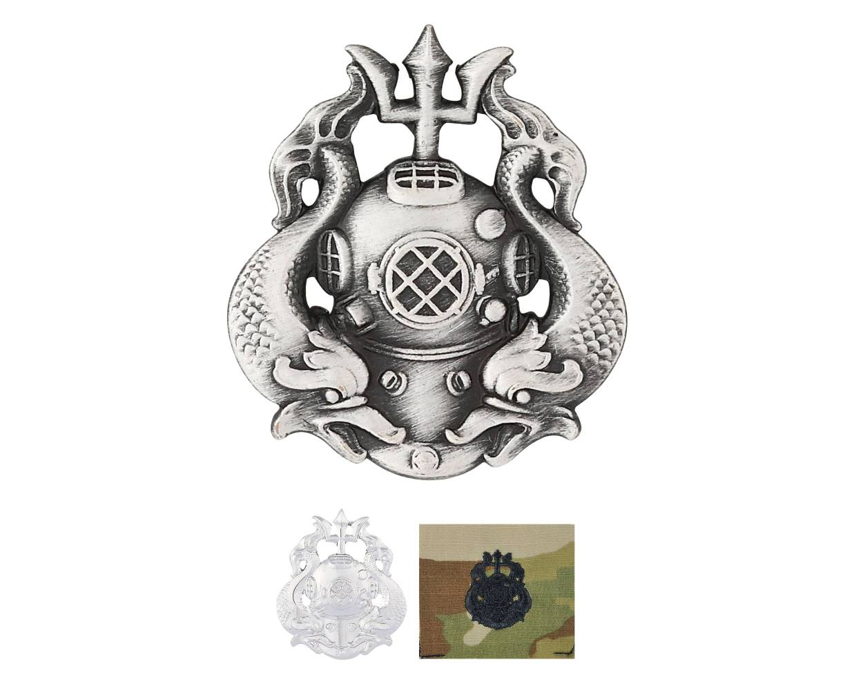 Army Master Diver Badge – Full Size & OCP Sew-On | Made in USA | Medals ...