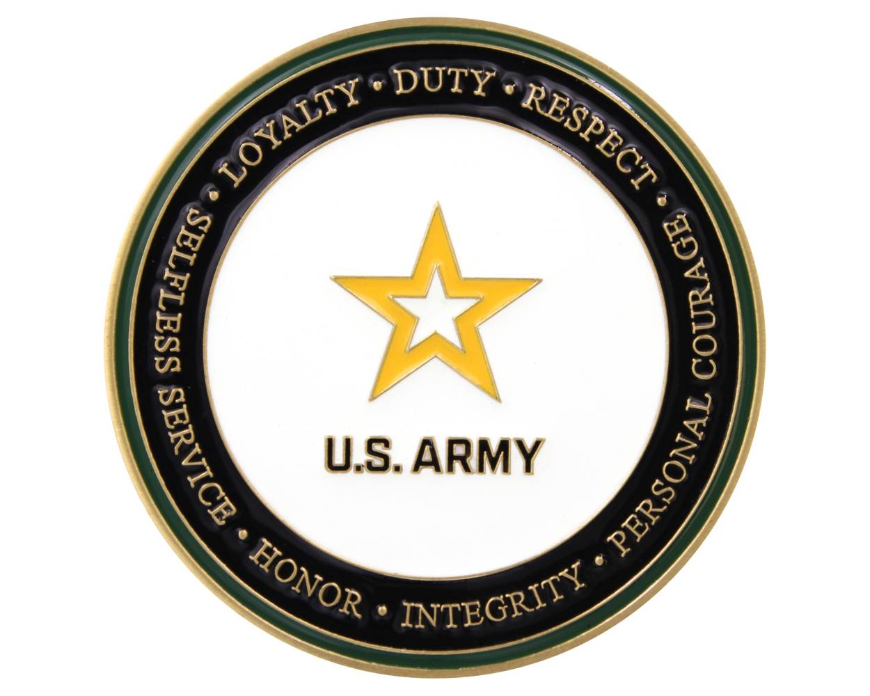 Military Coin Values Army Spouse Coin