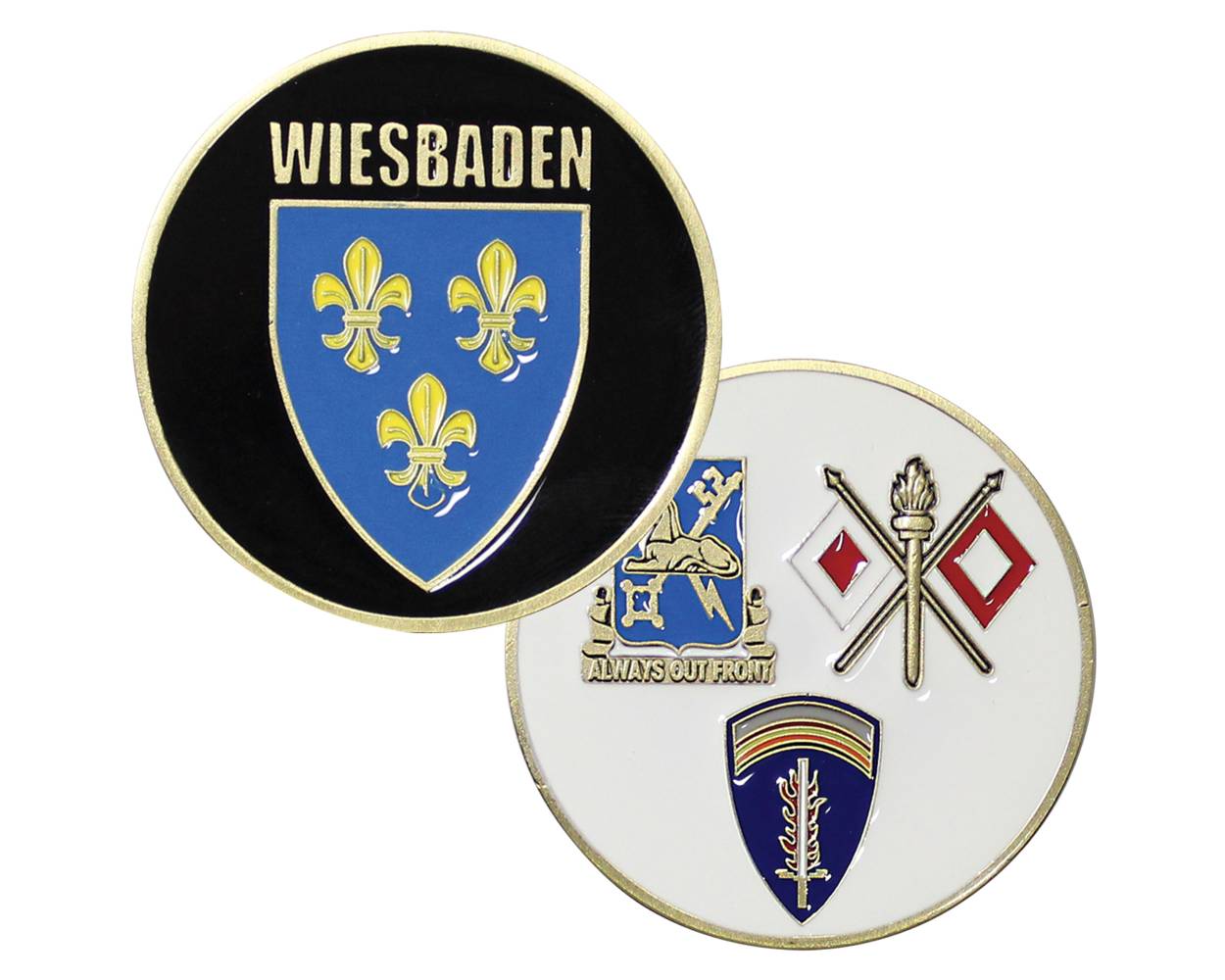 U.S. Army Wiesbaden Germany Challenge Coin