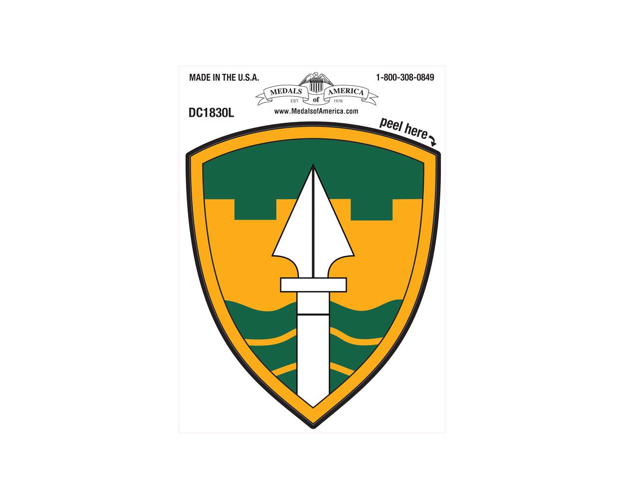 43rd Military Police Decal