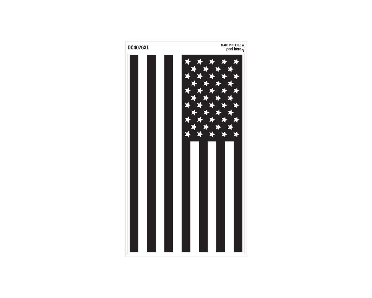 Subdued Flag Decal