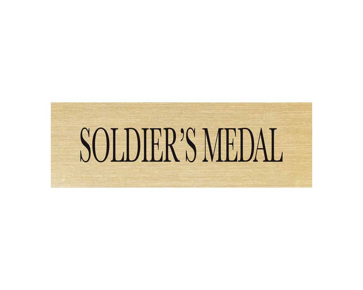 Army Soldiers ID Plate
