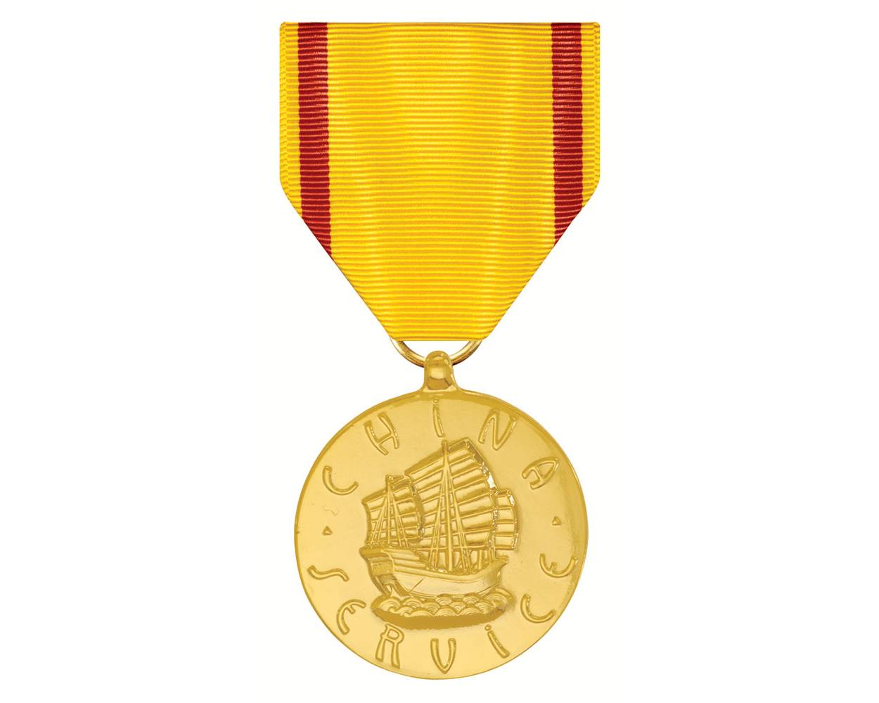 China Service Medal Anodized