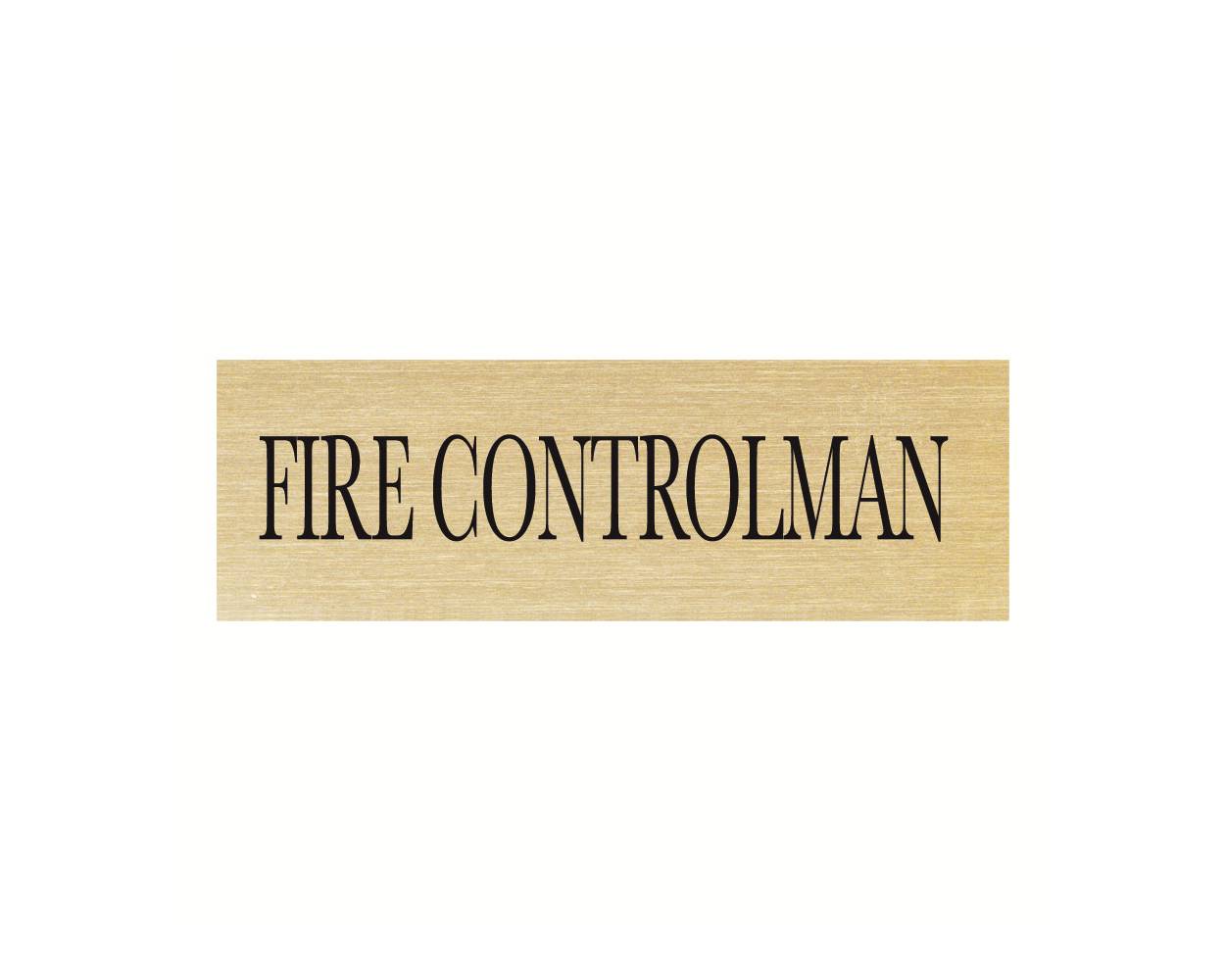 Fire Controlman Rating ID Plate – Durable Military Design | Medals of ...