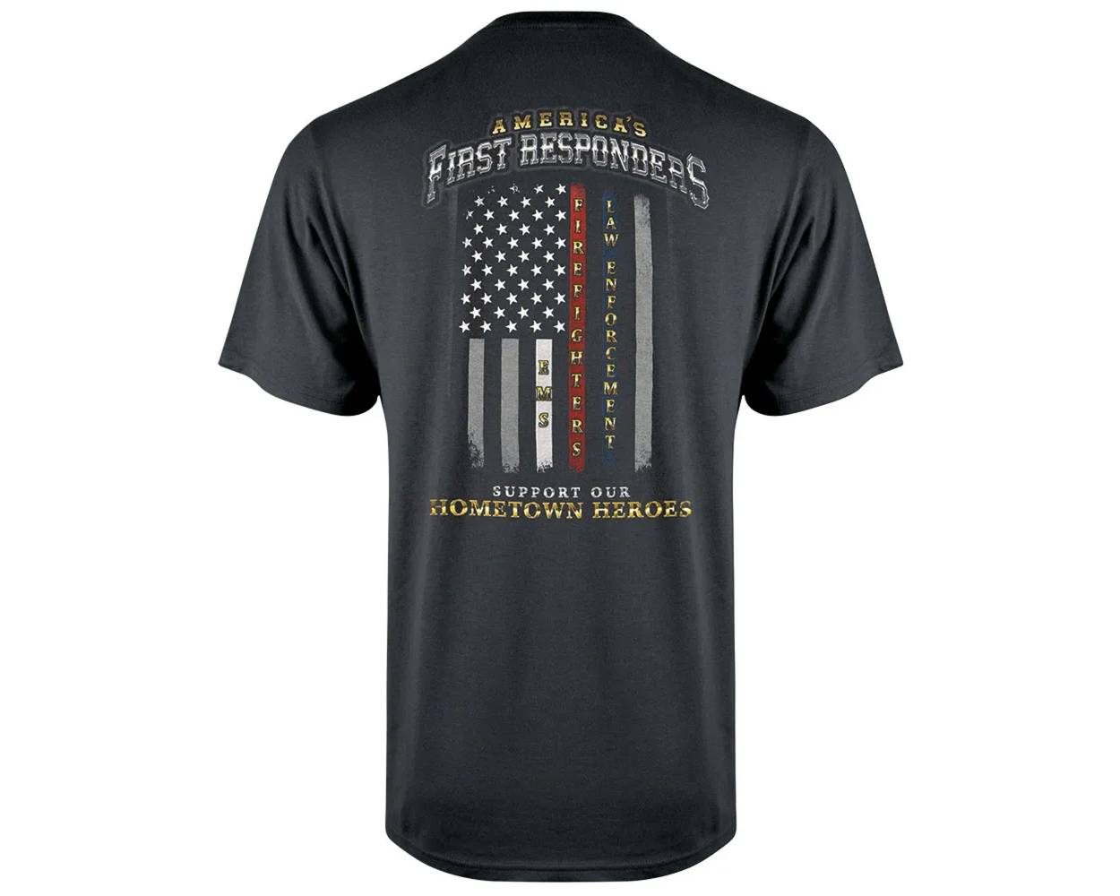 First Responder Flag of Honor T-Shirt