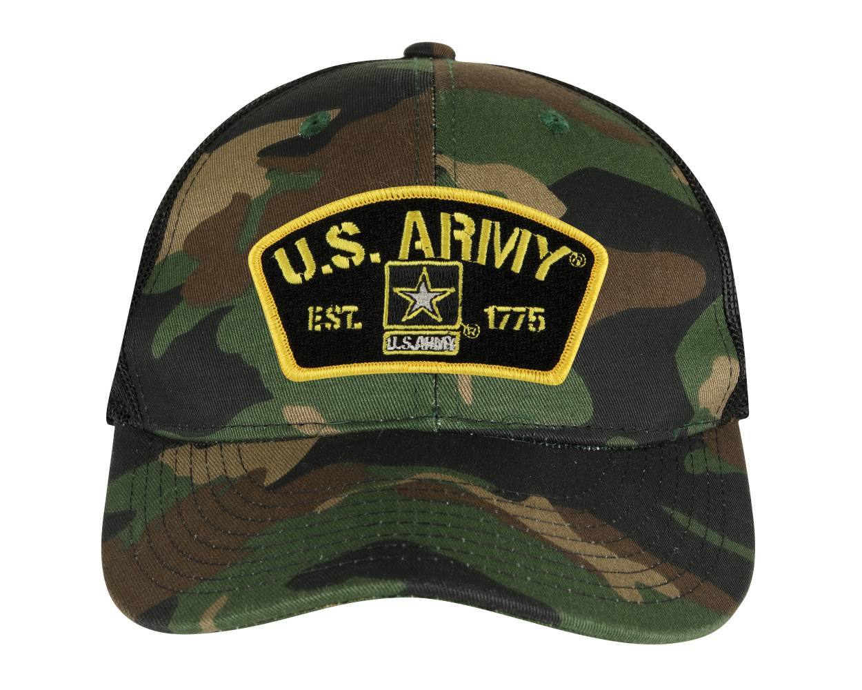 U.S. Army Logo Trucker Style Snapback Cap
