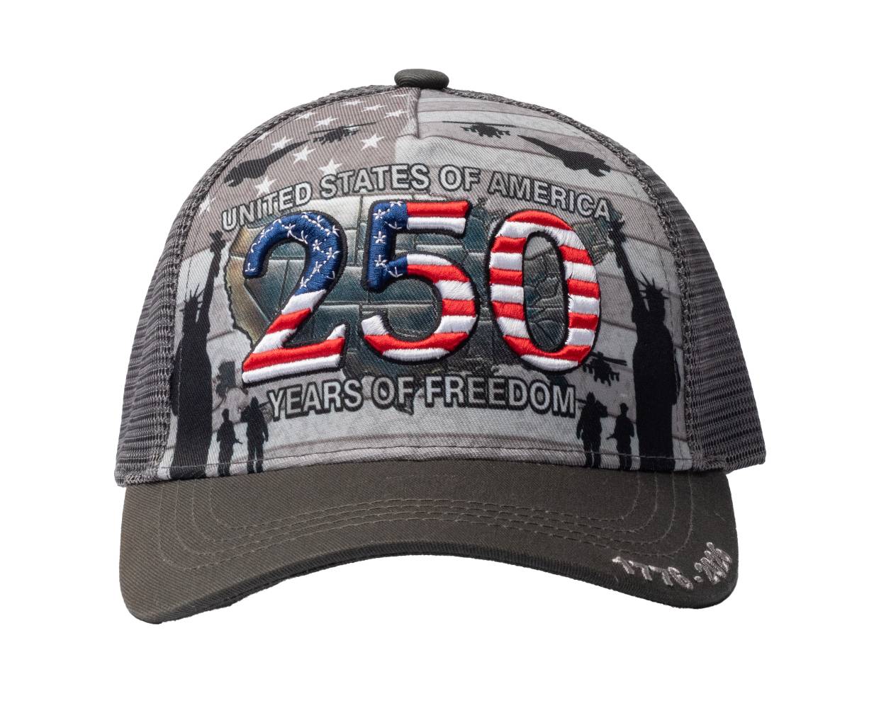 America 250 3D Hat | United States of America 250 Years of Freedom Cap