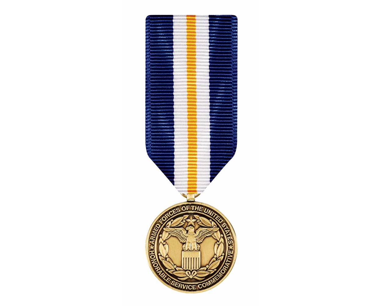 Honorable Service Commemorative Medal Miniature