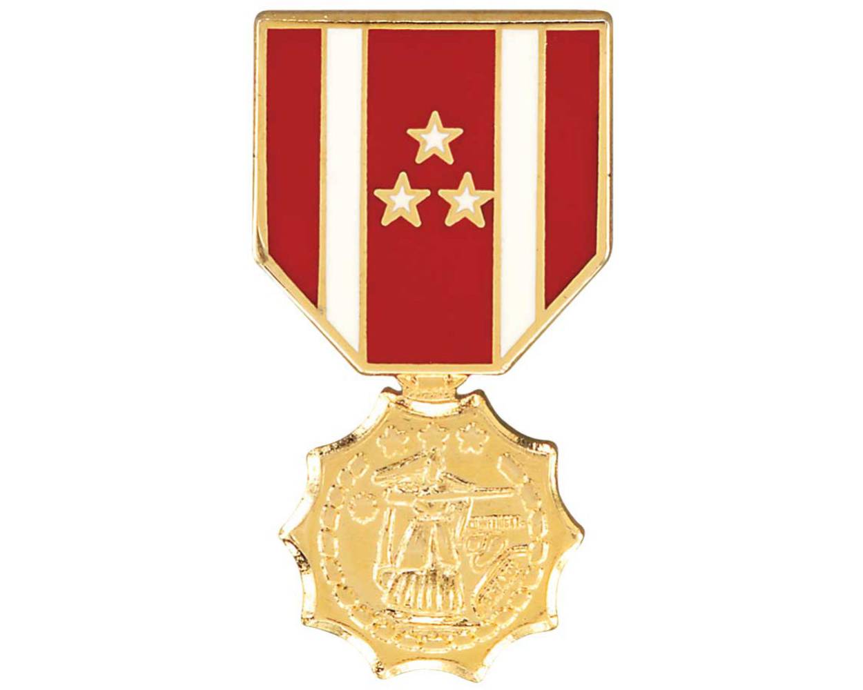 Philippine Defense WWII Medal Hat Pin