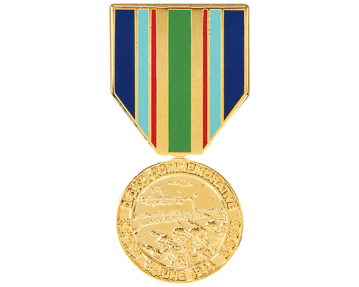 D-Day Commemorative Medal Hat Pin