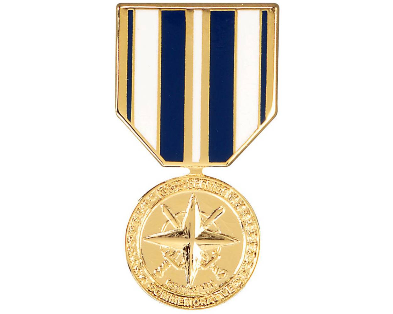 NATO Service Commemorative Medal Hat Pin