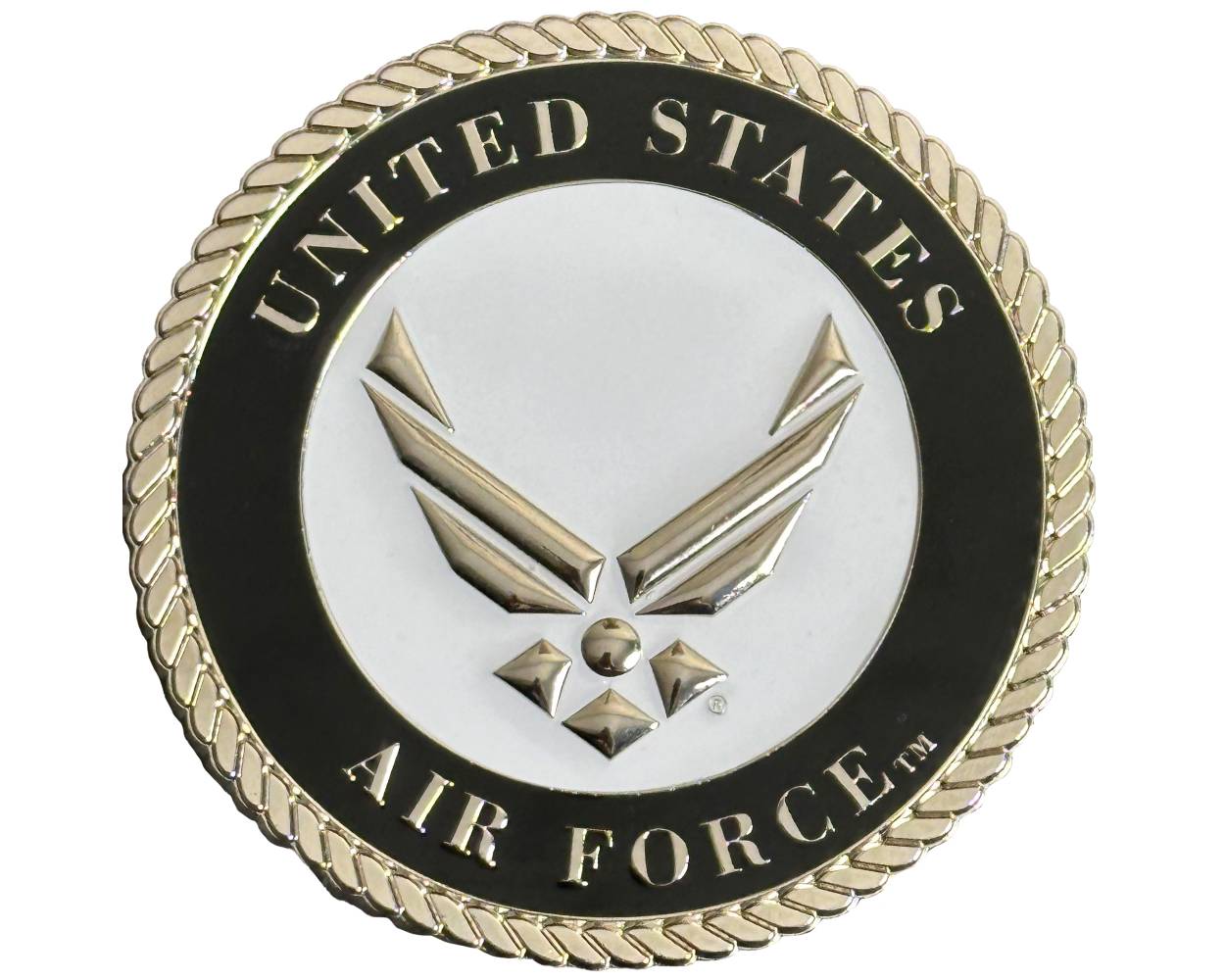 Officially Licensed United States Air Force 3 1/2 in 3D Car Emblem