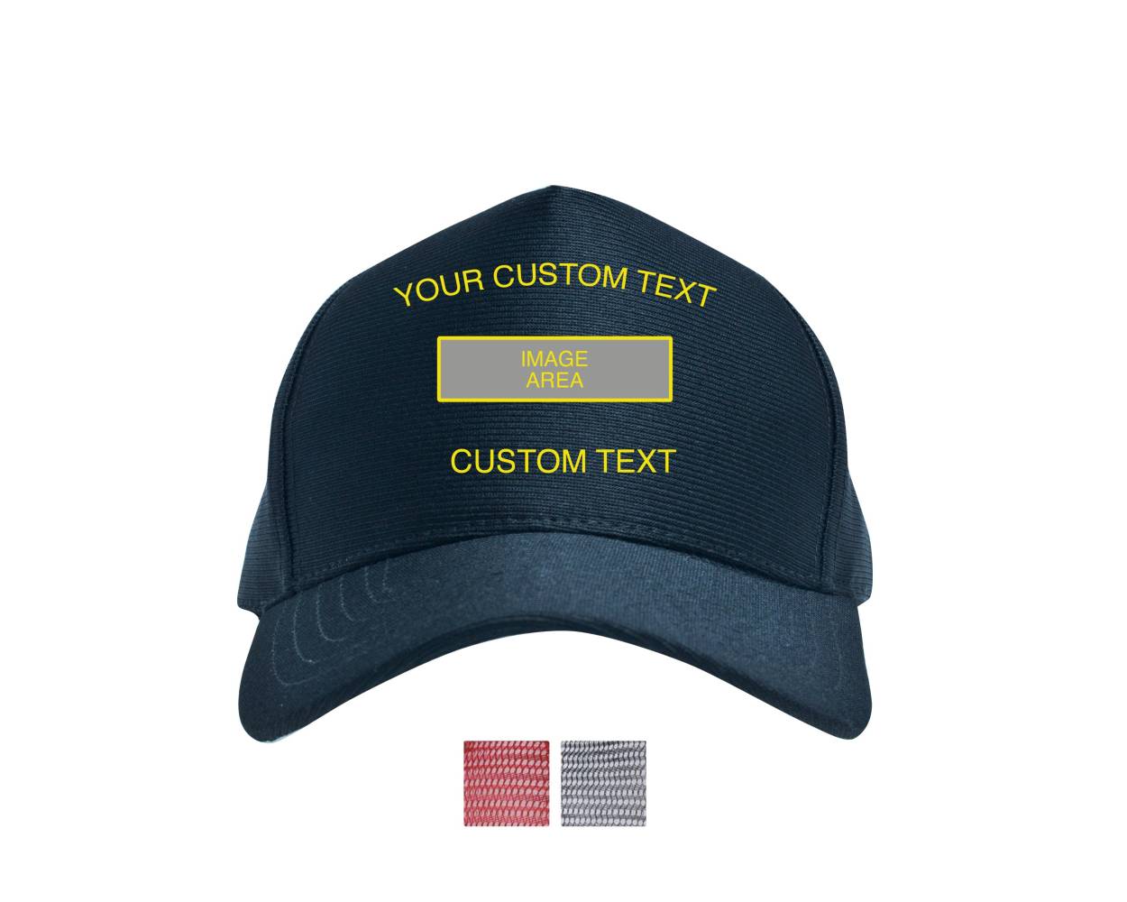 Custom USA Made Hat with Mesh Back