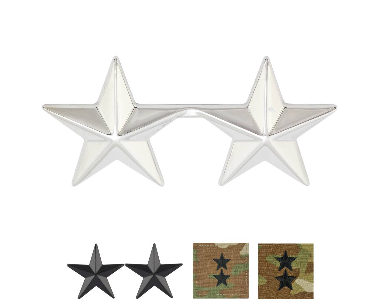 Army Major General (MG) O-8 Rank Insignia - Medals of America