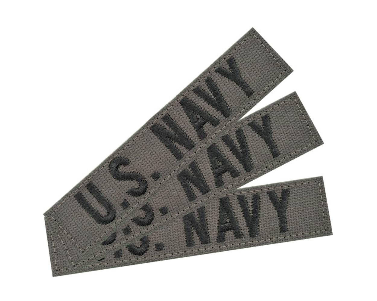 U.S. Navy OD Name Tape with Black Text – Hook Back – 3 Pack | Official ...