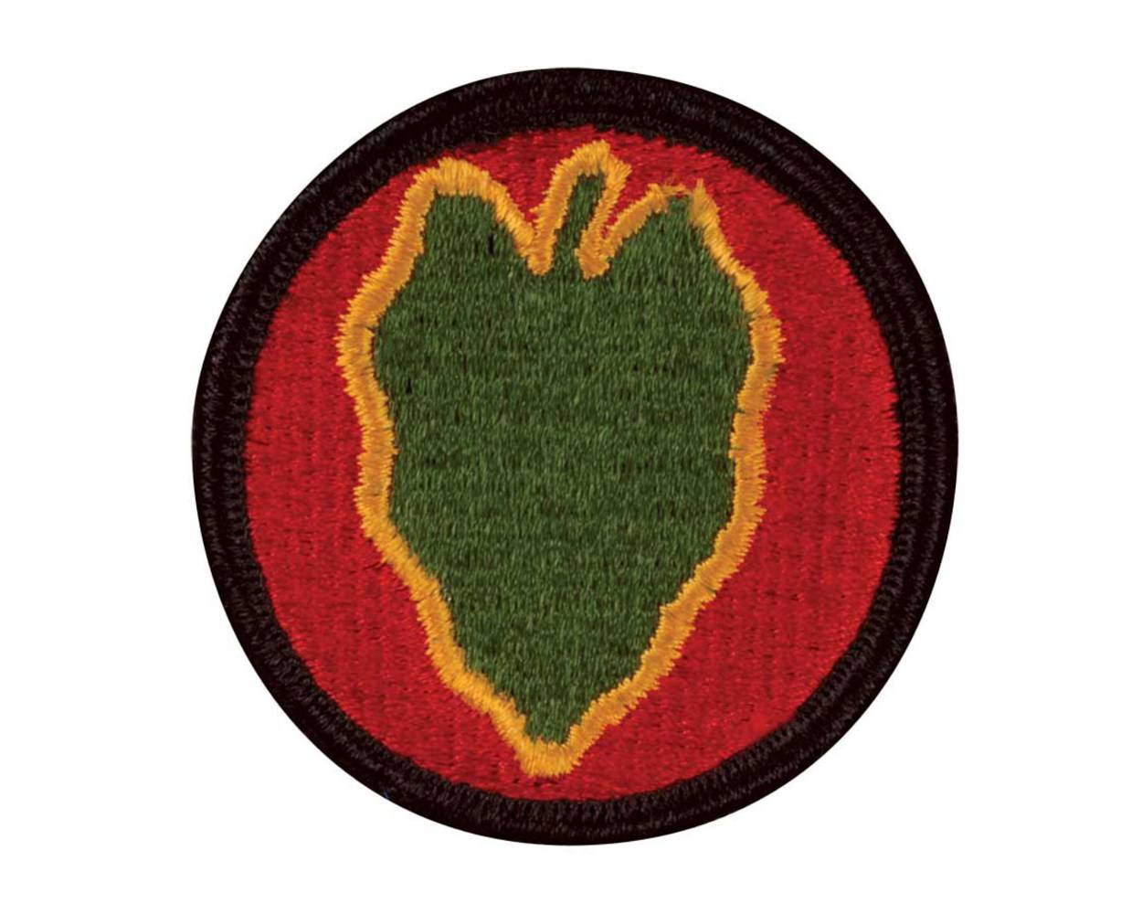 24th Infantry Division Patch