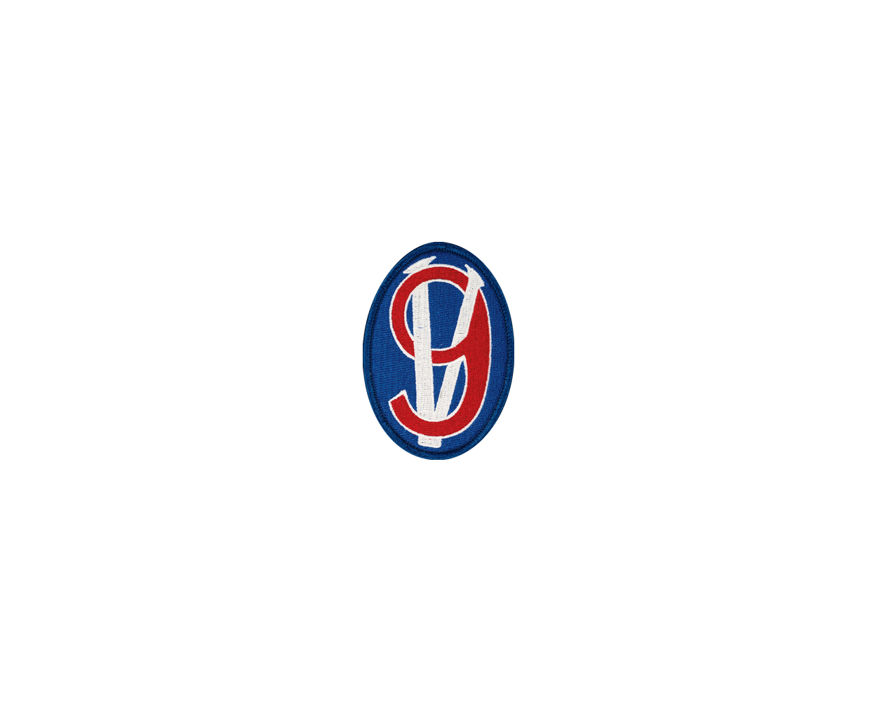 Original Wwii Ww2 Us Army 95th Infantry Division Patch WW2 German,