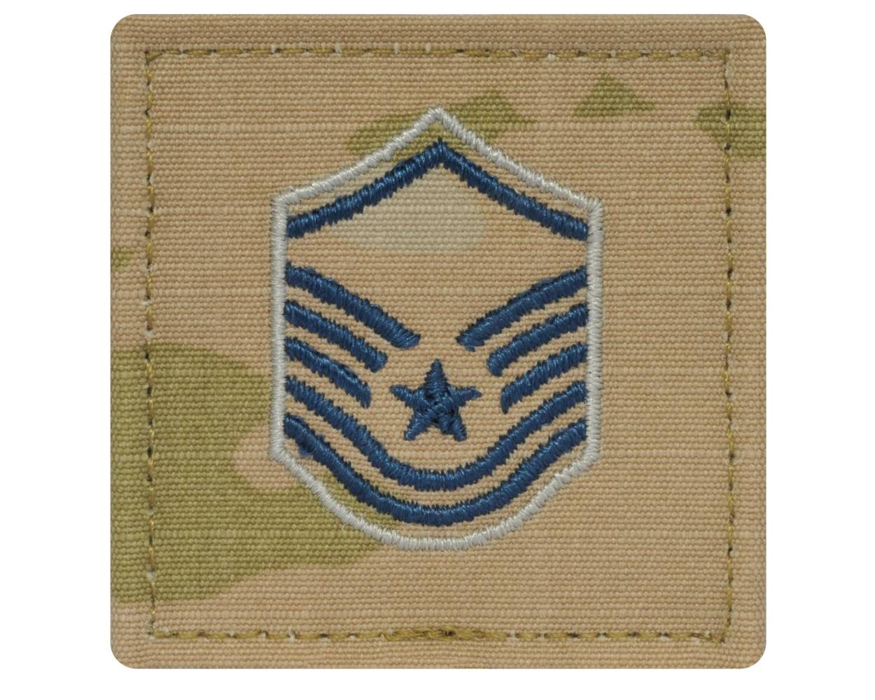 Space Force Embroidered OCP with Hook Rank Insignia - Master Sergeant