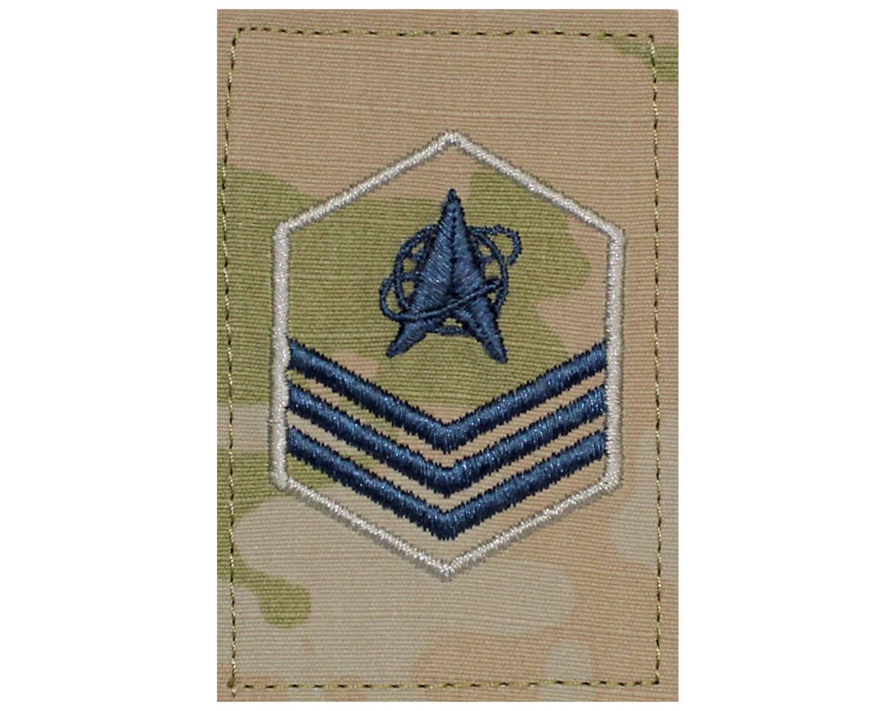 USSF Embroidered OCP With Hook Rank Insignia - Sergeant
