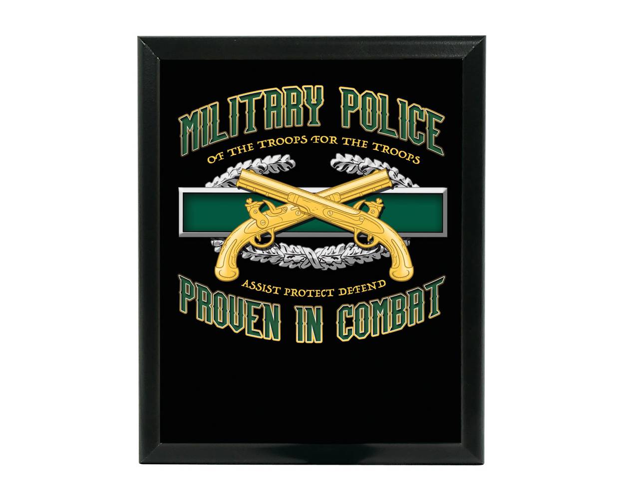 Military Police Custom Wall Plaque