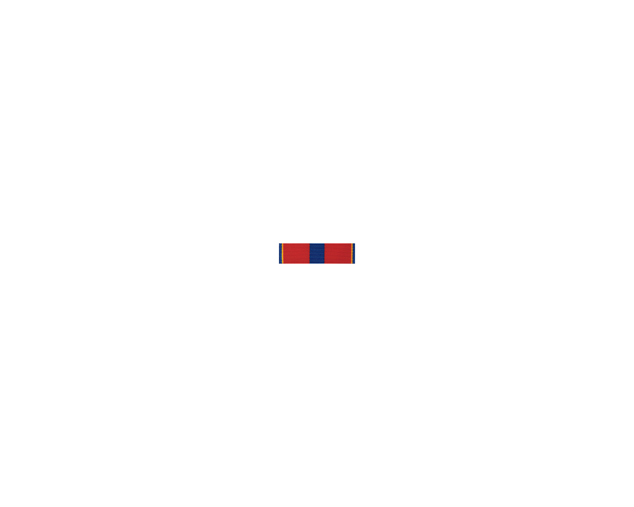 Naval Reserve Meritorious Service Ribbon Mil-thin