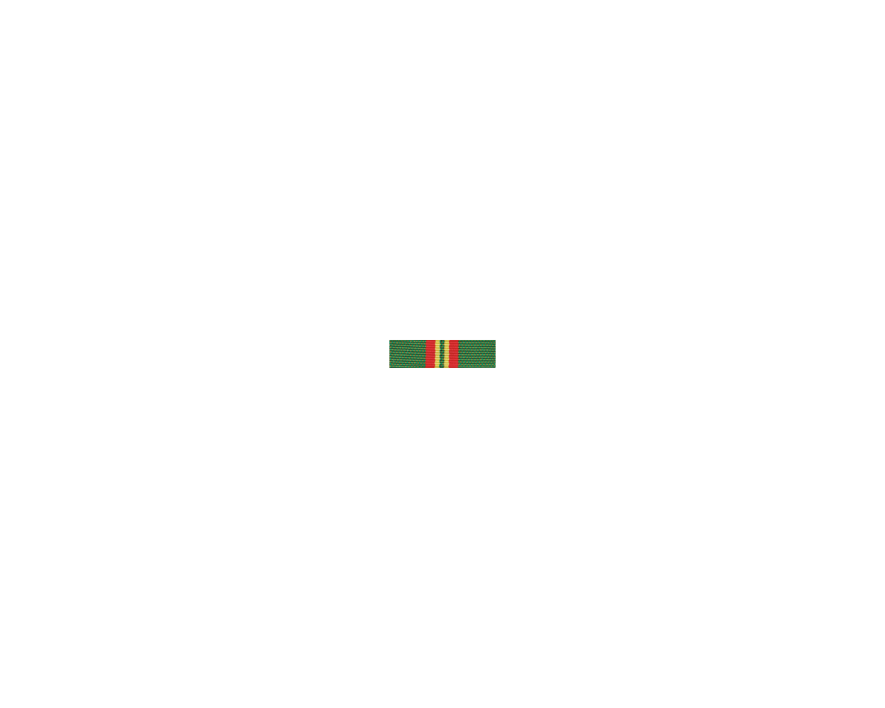 HI 1968 Federal Service Ribbon