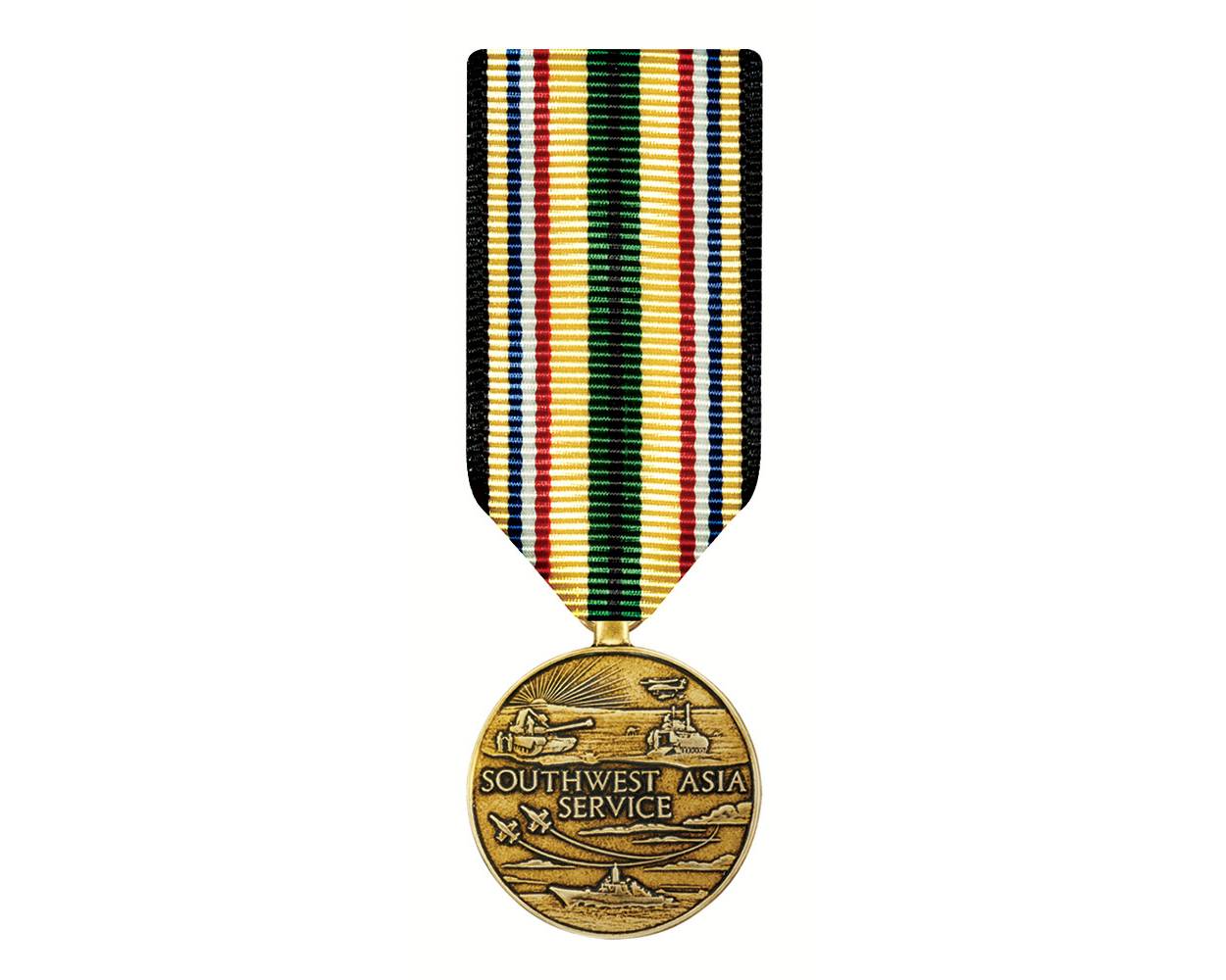 Southwest Asia Service Medal Miniature