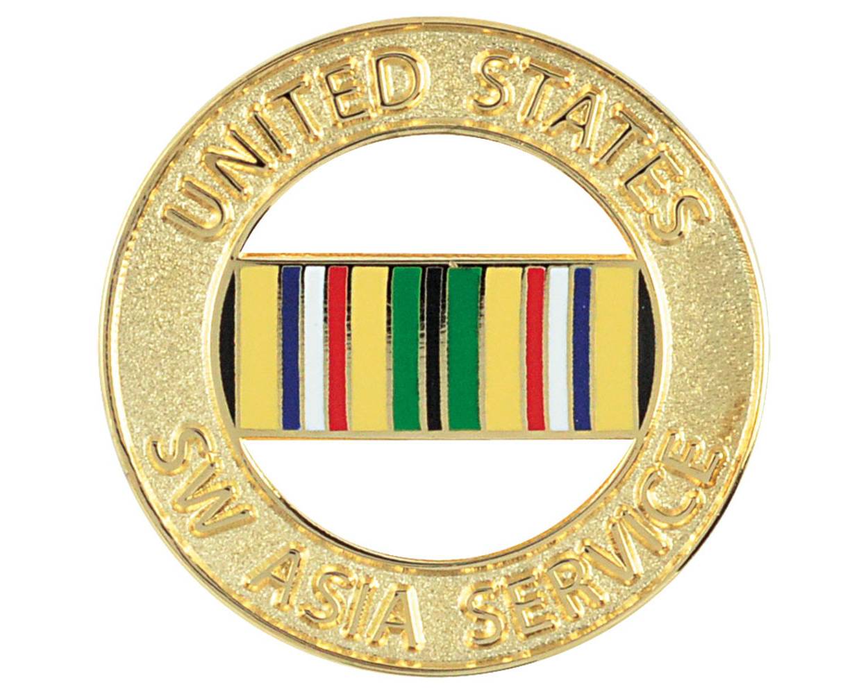 Southwest Asia Service Ribbon Pin