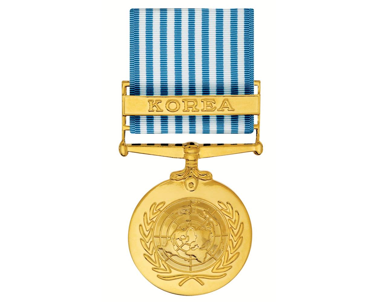 United Nations Service Medal Anodized