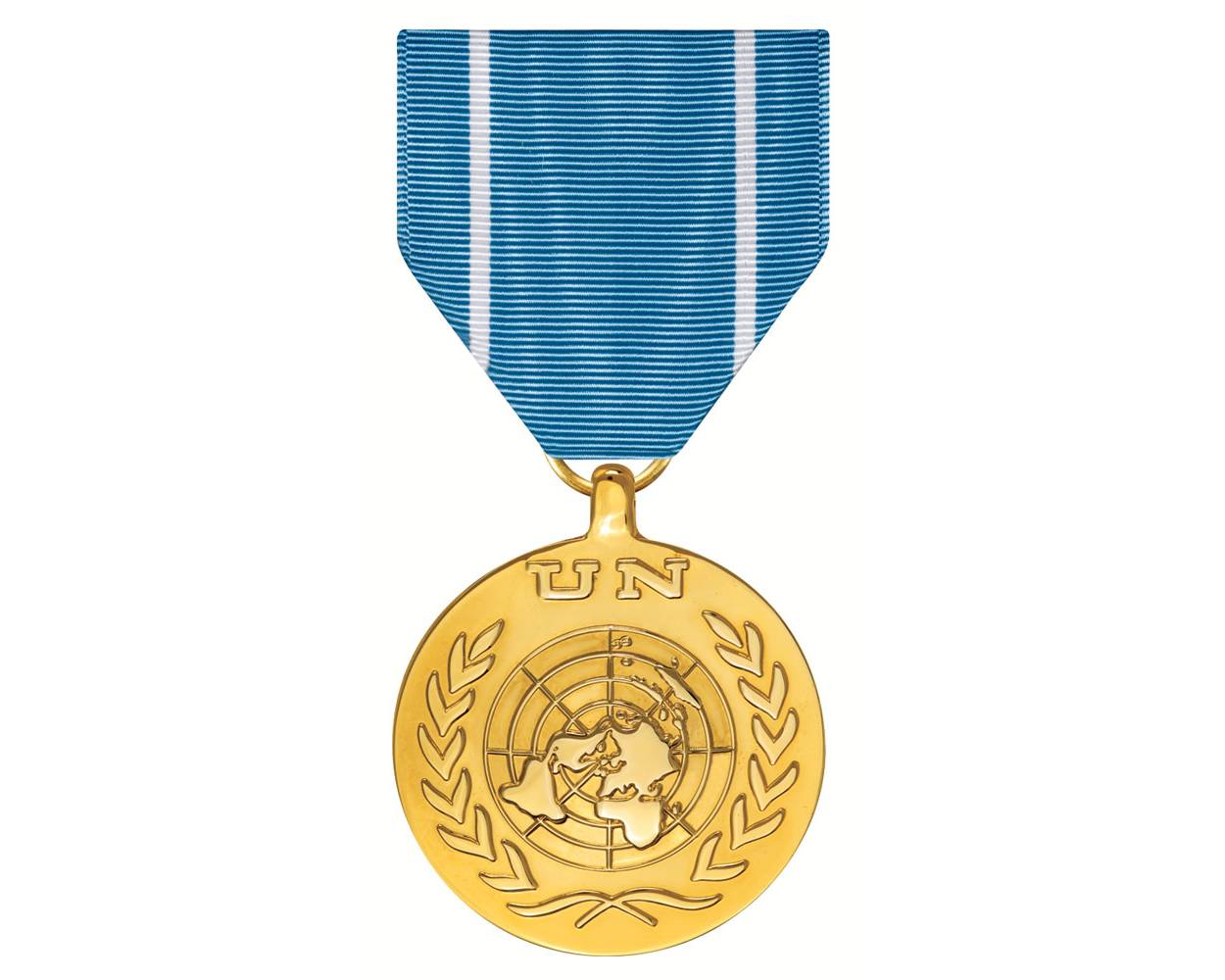 United Nations Medal Anodized