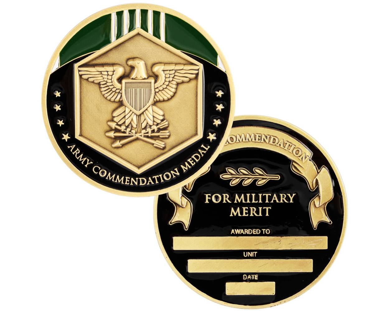 U.S. Army Commendation Medal Challenge Coin