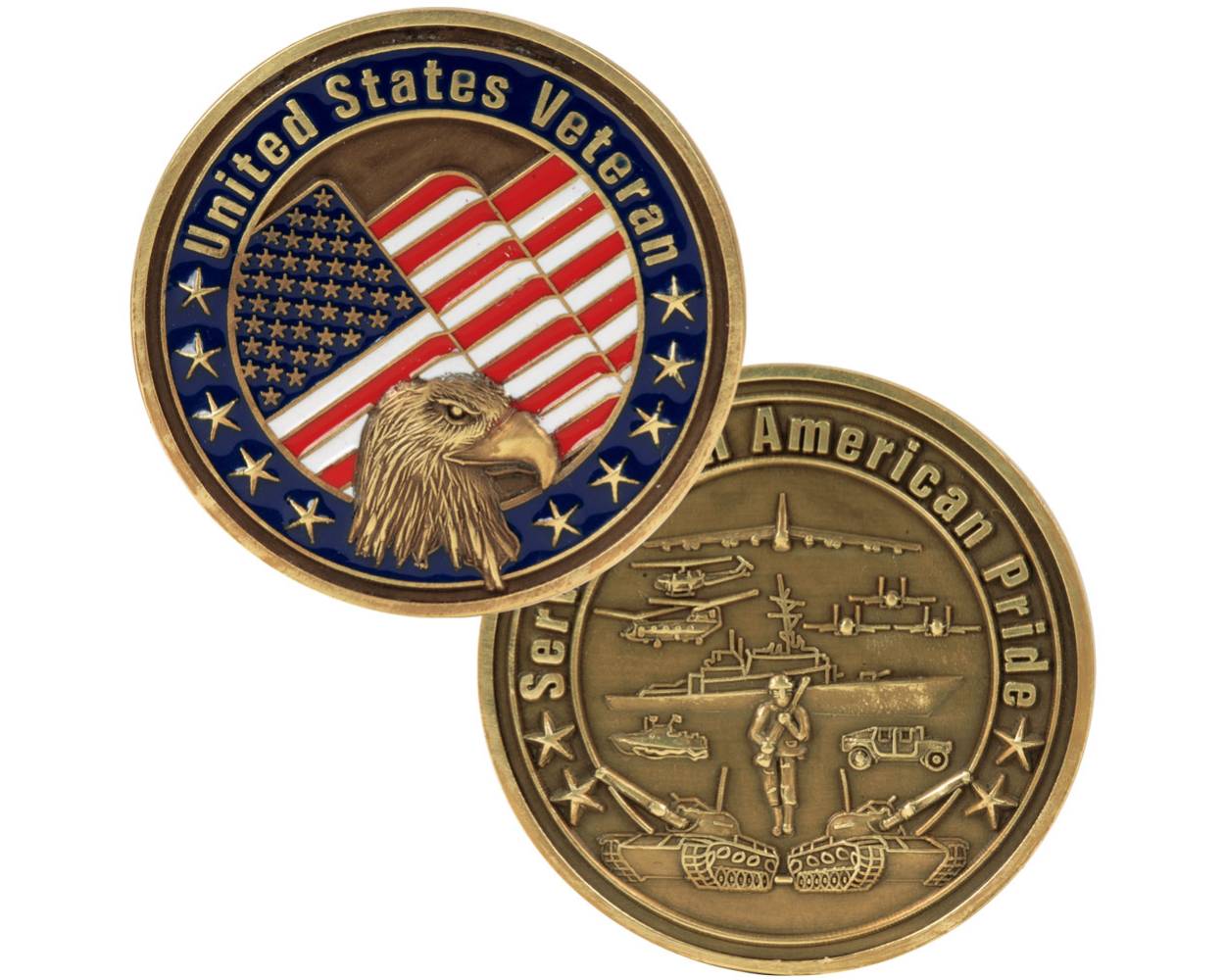 U.S. Veteran Challenge Coin