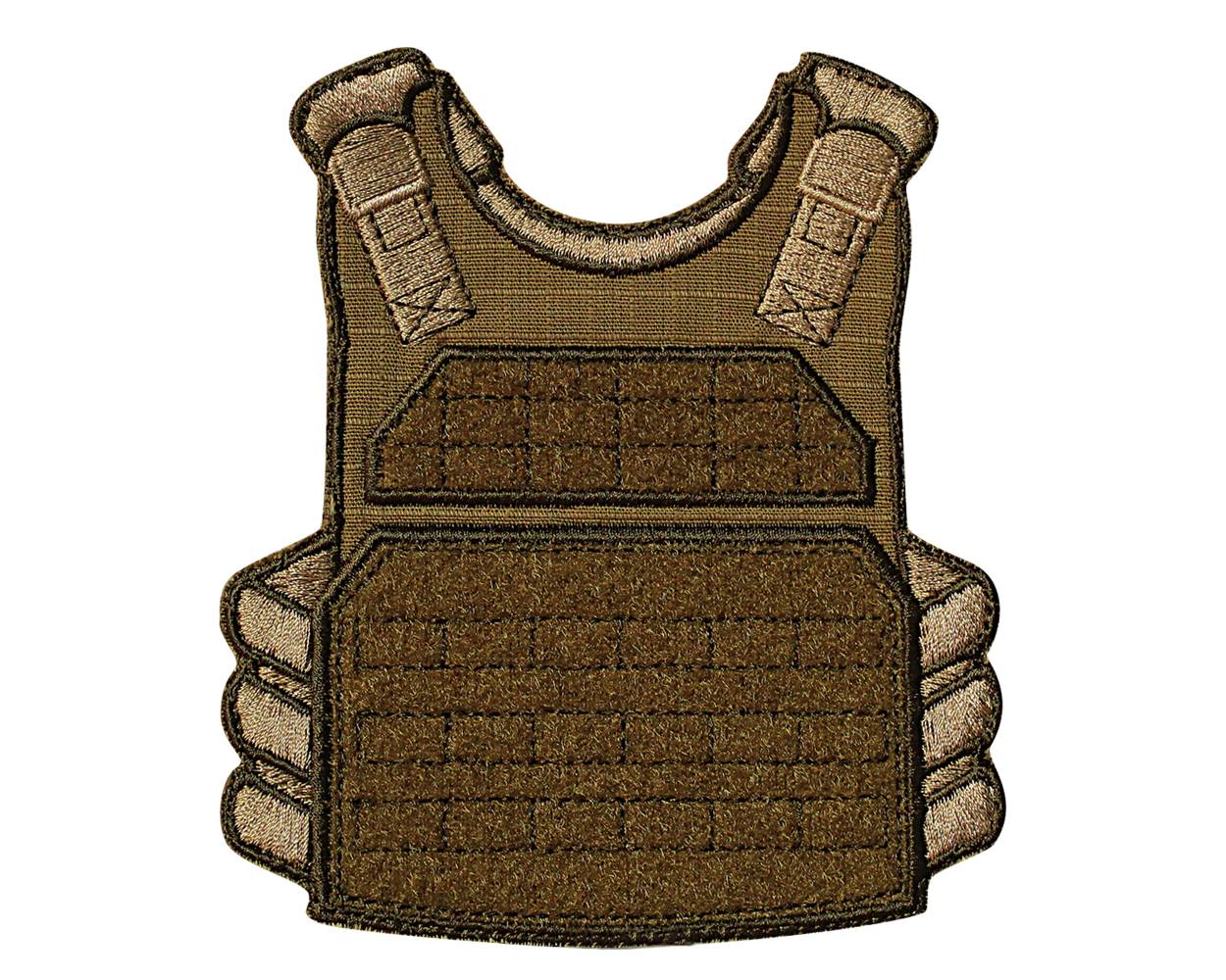 USA MADE 5" Mini Morale Plate Carrier Patch Panel