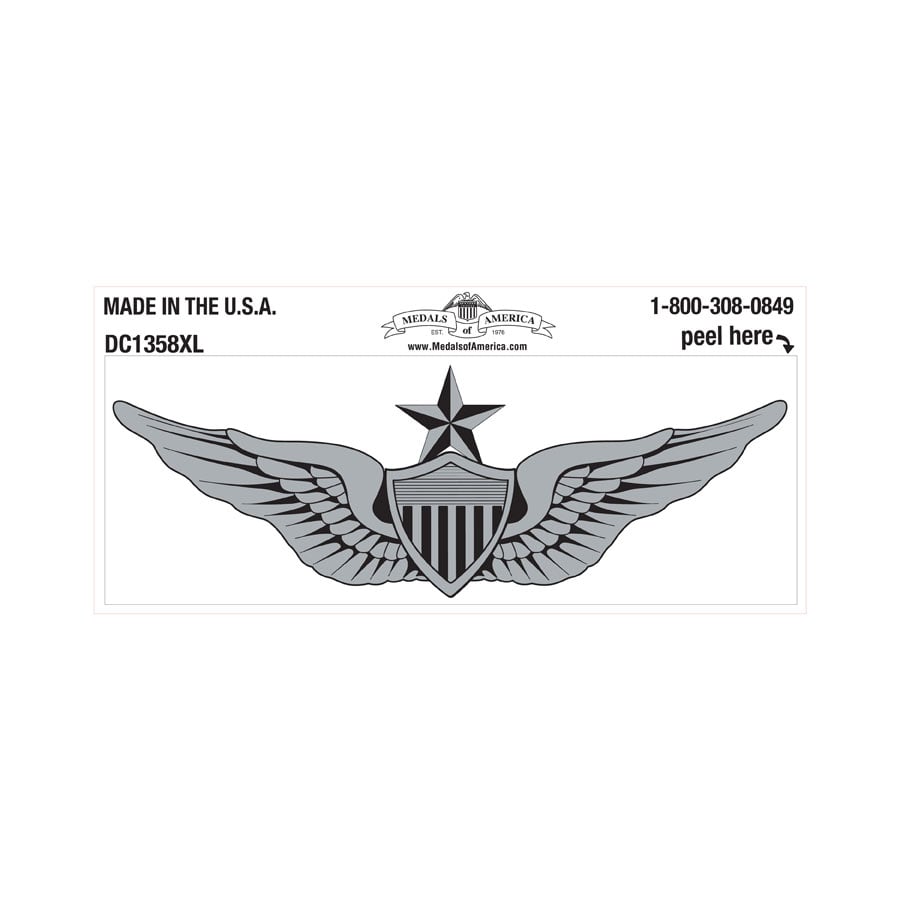 Master Aviator Badge (Army) Decal