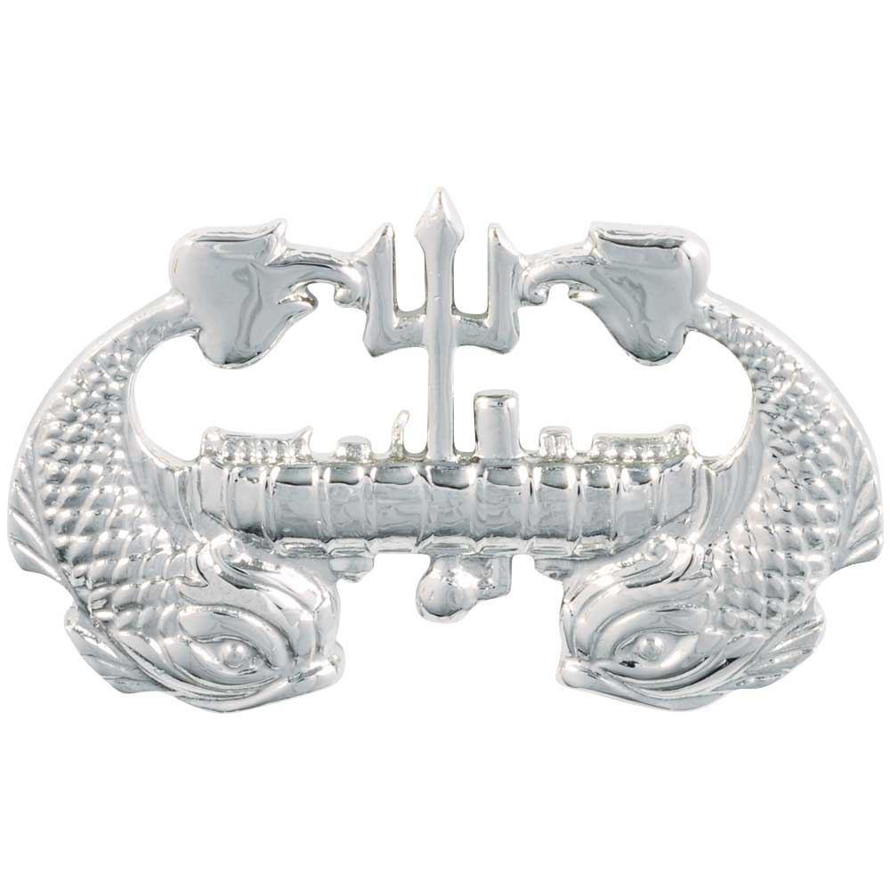 Navy Badge Deep Submergence Enlisted Brite Regular