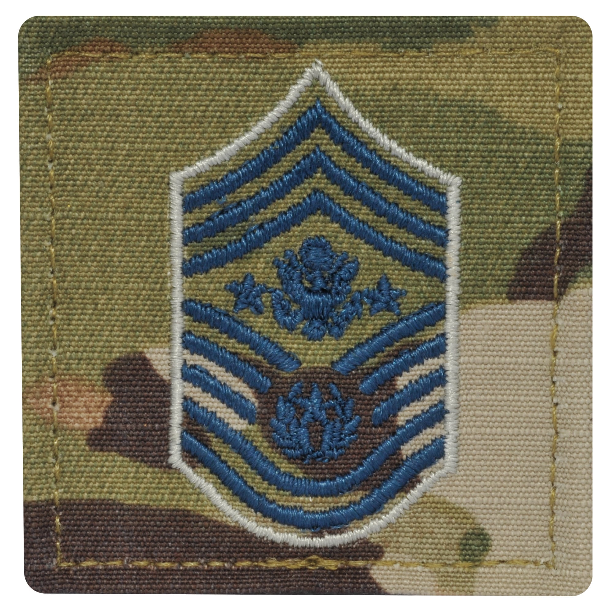Space Force Embroidered OCP with Hook Rank Insignia - Chief Master Sgt ...