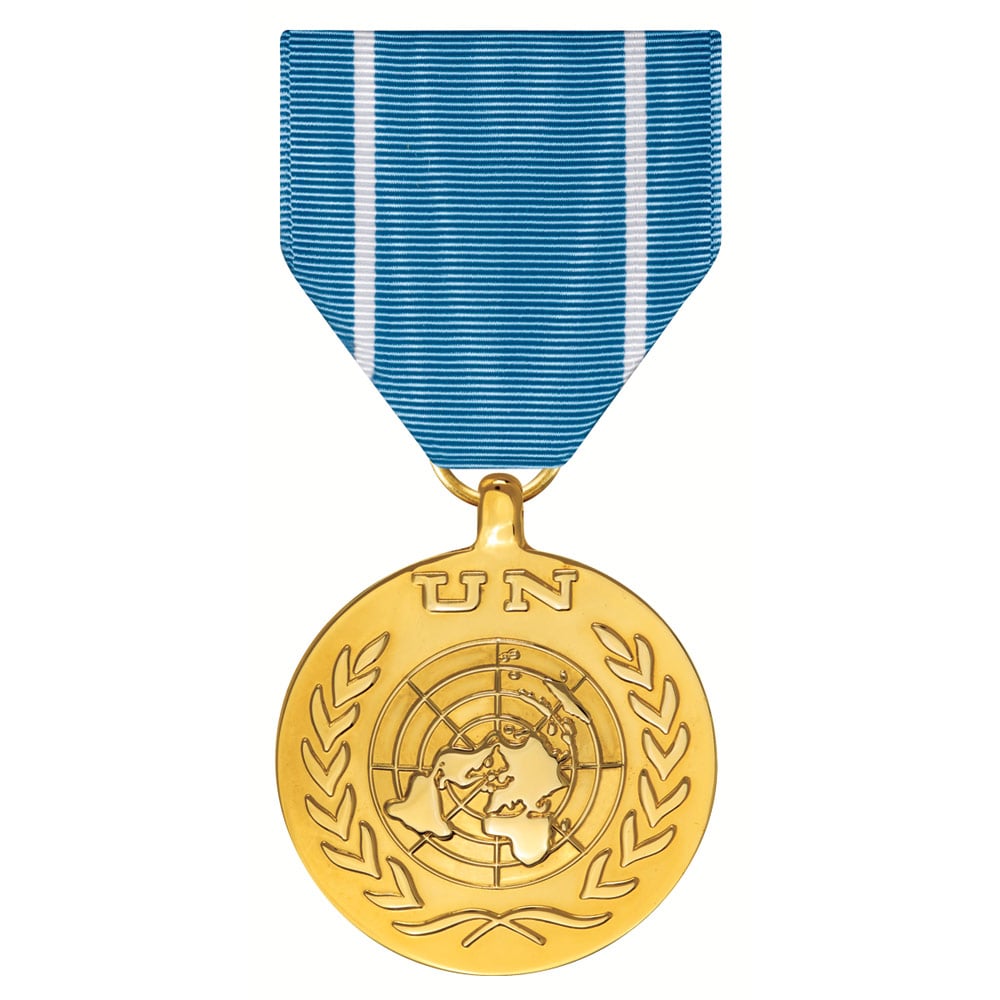 United Nations Medal Anodized
