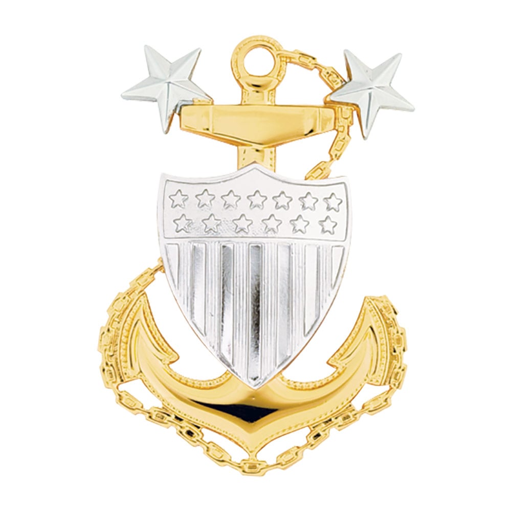USCG Master Chief Hat Badge