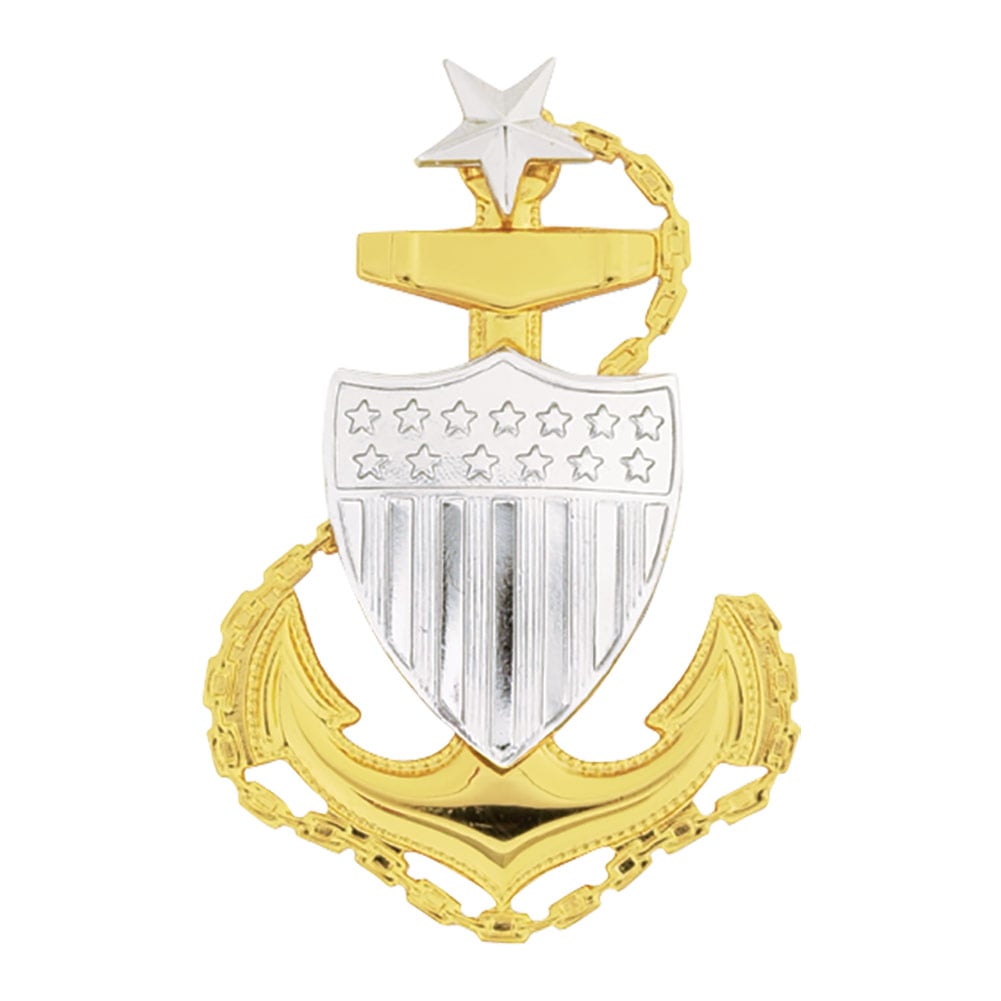 USCG Senior Chief Hat Badge
