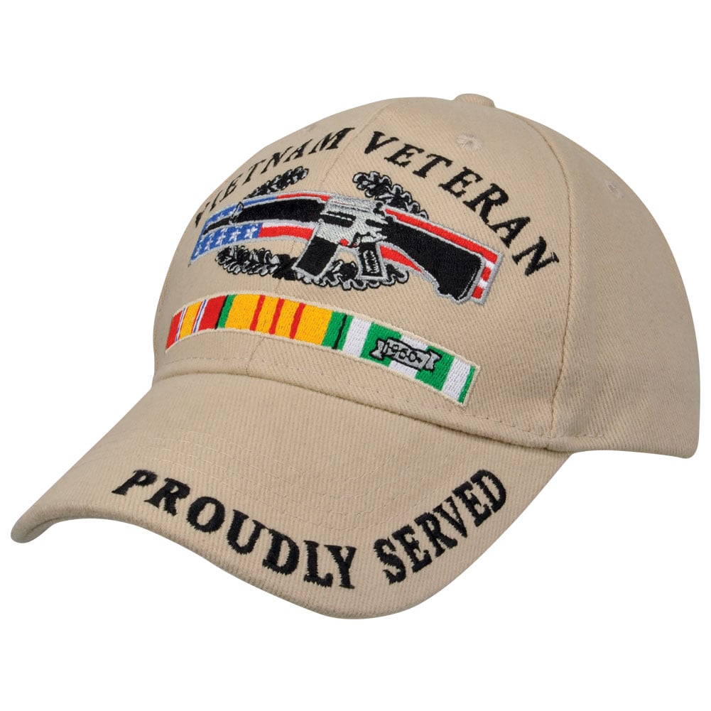 Vietnam Combat Veteran Khaki Hat